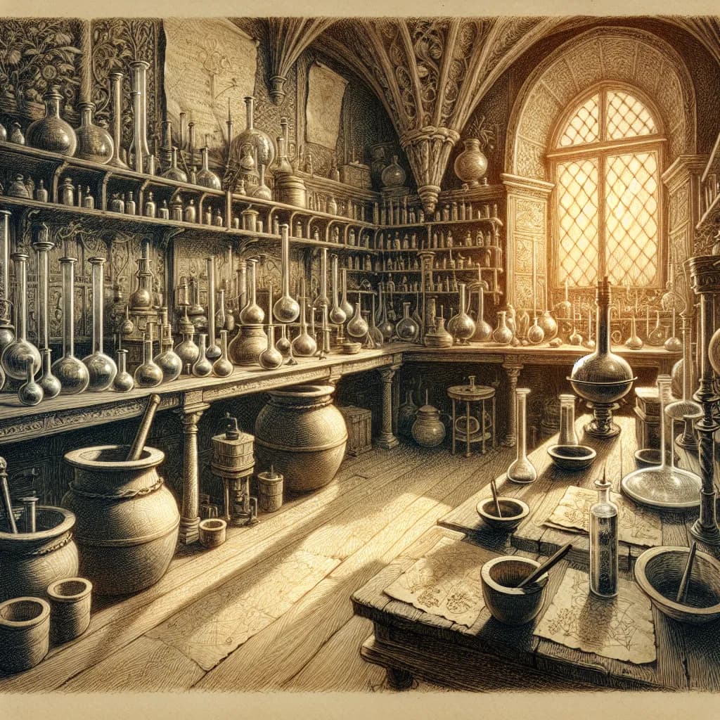 The Alchemical Laboratory: Tools and Equipment
